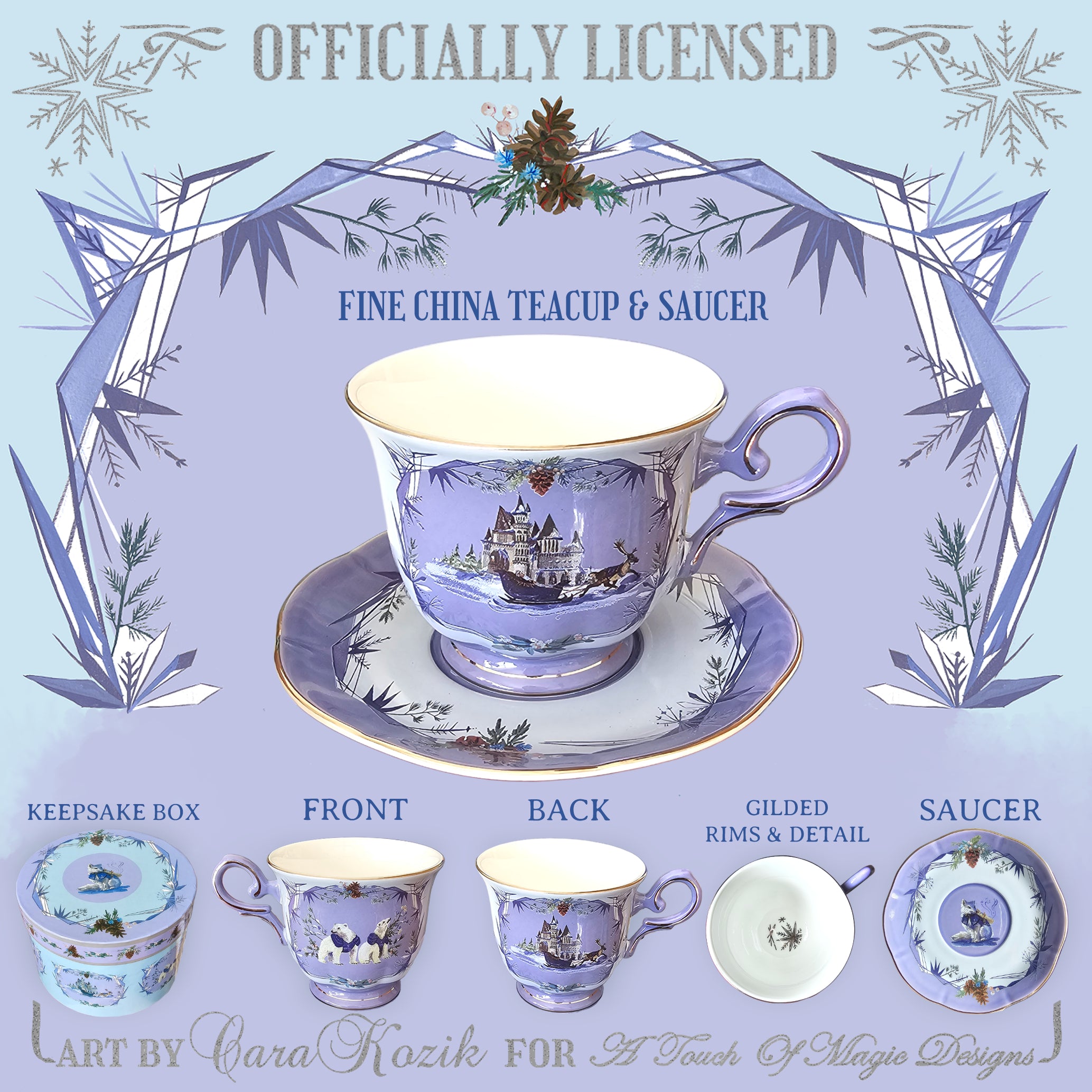 Winter Court - Teacup only set - officially licensed – A Touch Of Magic ...
