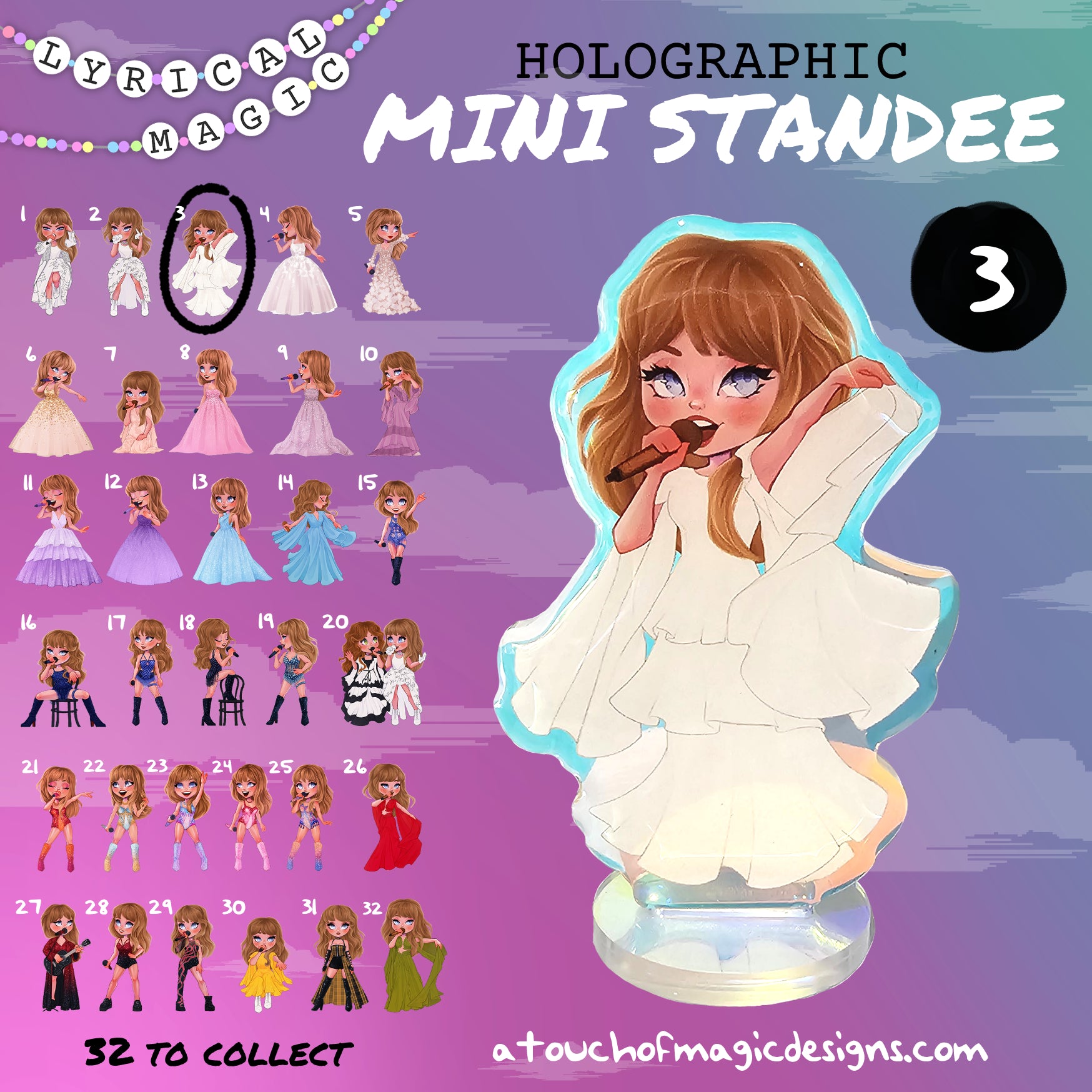 Mini chibi shelfie #3 – A Touch Of Magic Designs