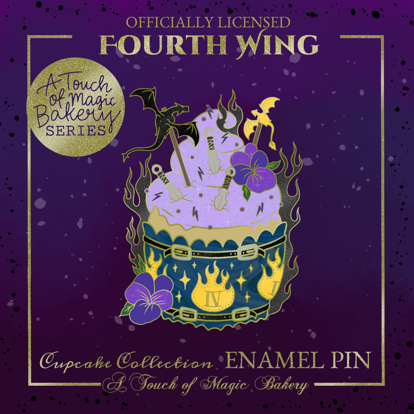 Fourth Wing - pin #8 - Bakery collection 2.0 - OFFICIALLY LICENSED – A ...