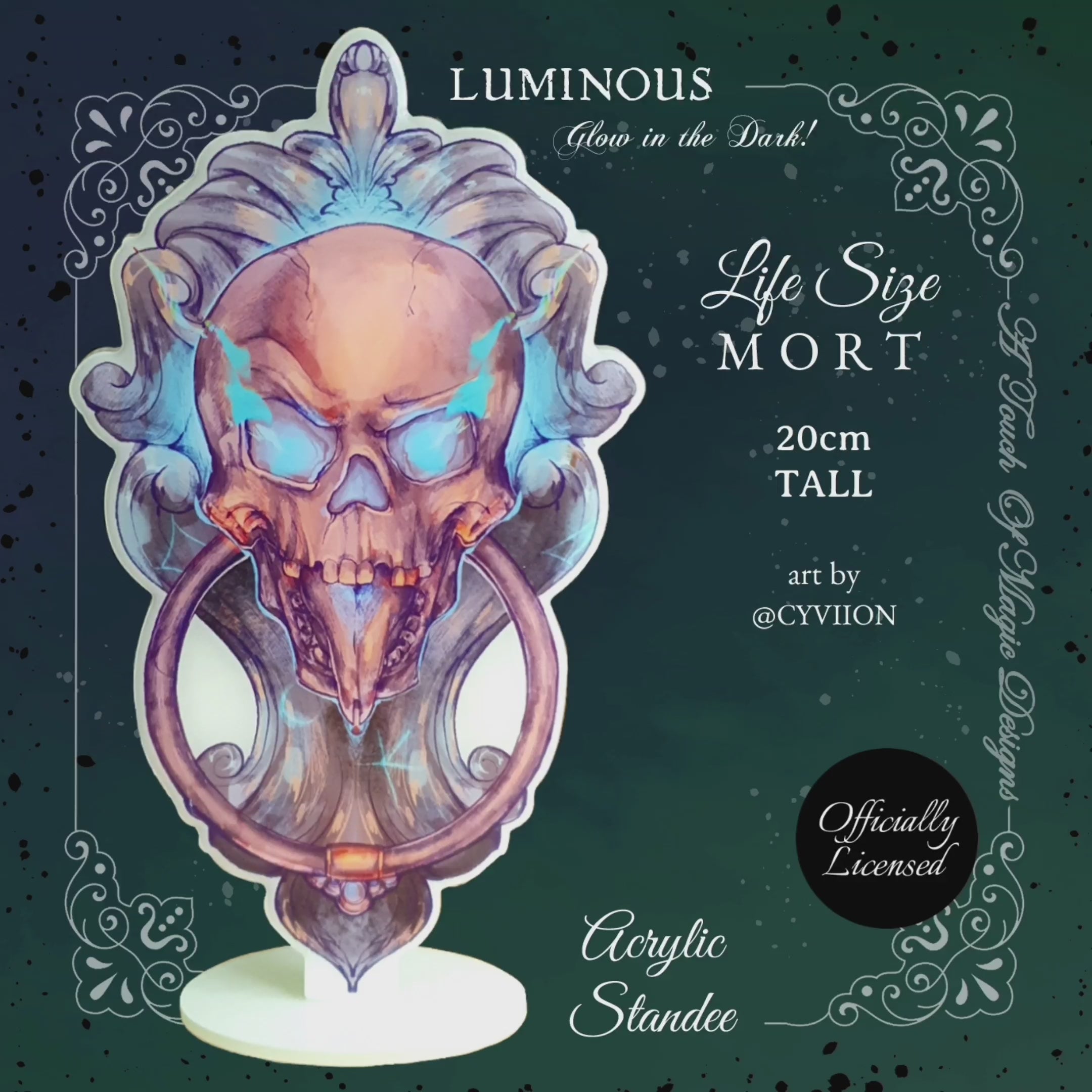 Mort - Glow in the Dark - Shelfie Character - LIFE-SIZE - SJM OFFICIAL ...