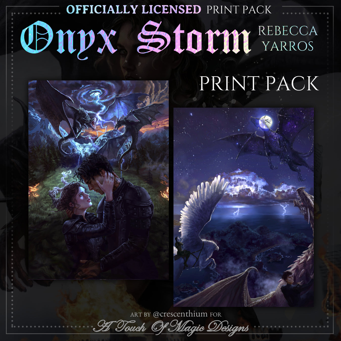 Officially Licensed - ONYX STORM - Iridescent Storm Print Pack | Cresc ...
